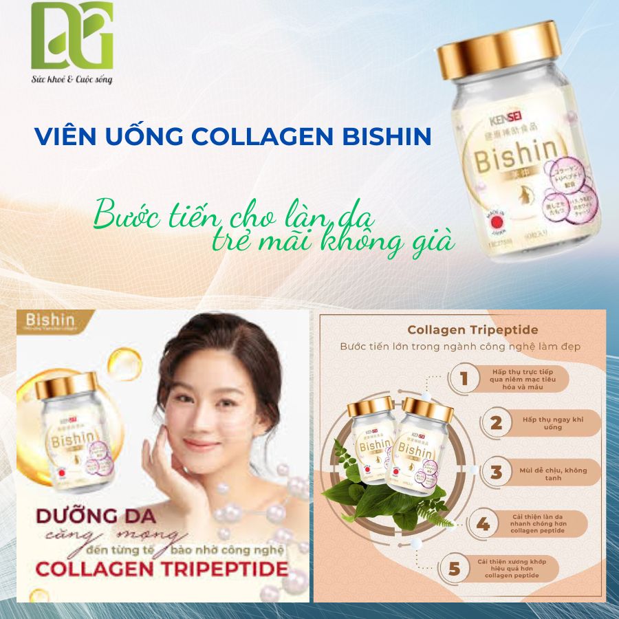 Viên uống Collagen Bishin