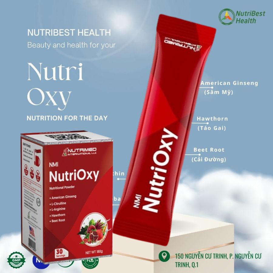 NMI NUTRIOXY – Thực phẩm bảo vệ sức khỏe