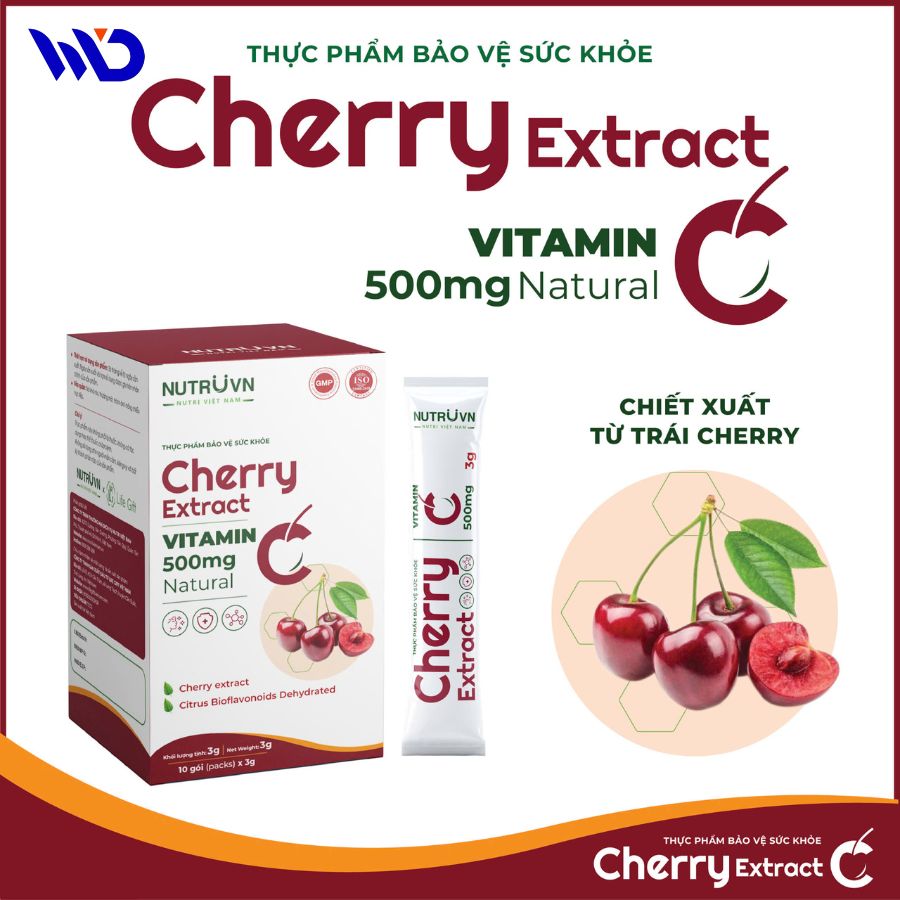 Cherry Extract 500mg Vitamin C